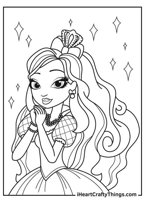 Ever After High Famous Fairies Color Sheets Fairy Tale Characters