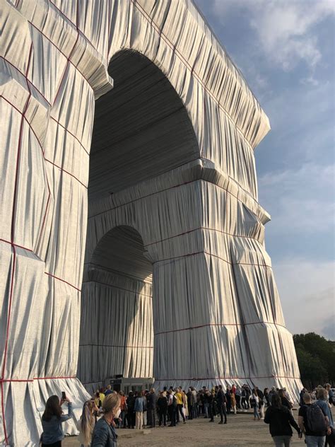 LArc De Triomphe Wrapped Paris 1961 2021 Greater Des Moines