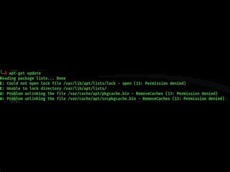 How To Fix Could Not Open Lock File Var Lib Apt Lists Lock Open YouTube