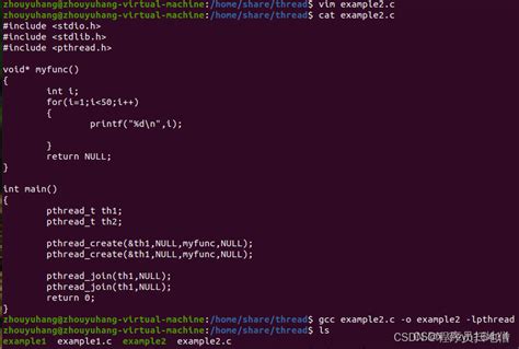 linux下c语言多线程编程 linux多线程c语言 csdn博客