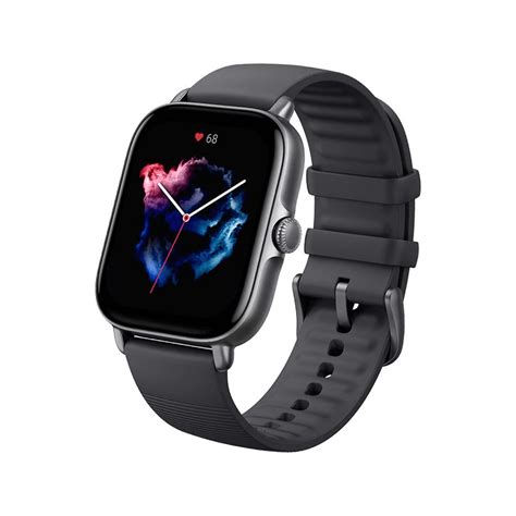 Amazfit Gts Smartwatch Black Techpalli