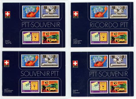 PTT Souvenir Heft 3 a d 4er Blöcke 645 648 Kat 125 Kaufen auf