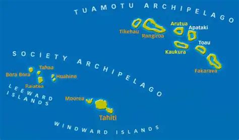 Décrypter 90 imagen polynésie carte des îles fr thptnganamst edu vn