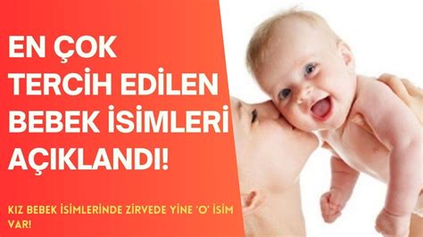 Türkiyede en çok tercih edilen bebek isimleri açıklandı En çok tercih