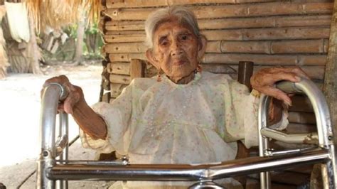 Murió María Concepción Santos la mujer más longeva del mundo El