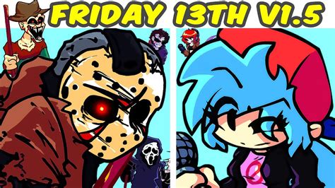 Friday Night Funkin VS Jason Voorhees V1 5 FULL WEEK Ghostface