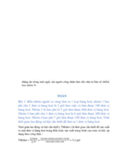 Solution L Thuy T Kinh T Ch Nh Tr Mac Lenin Studypool