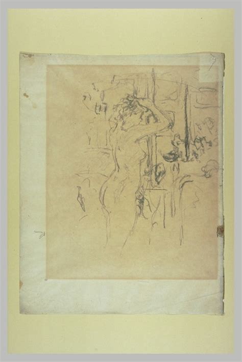 Femme nue à sa toilette Edouard Vuillard Musée d Orsay