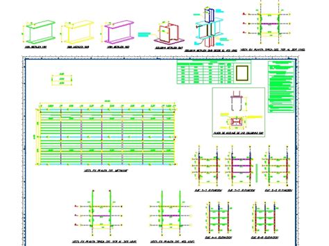 Mezzanine de estructuras metálicas en AutoCAD CAD 169 3 KB Bibliocad