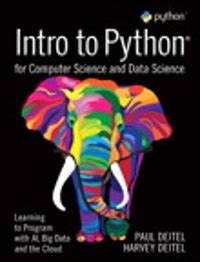 Introduction To Computer Science Using Python A Computational Problem