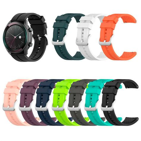 Correa Reloj Mm En Silicona Para Dispositivo Inteligente Tauxi