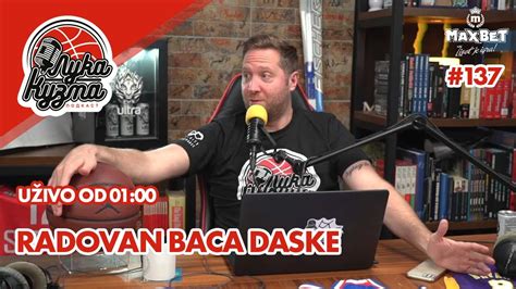 Radovan baca daska Košarkaški podcast No 137 sa Lukom i Kuzmom YouTube