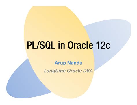 SOLUTION Oracle Plsql In 12c Arup Nanda Studypool