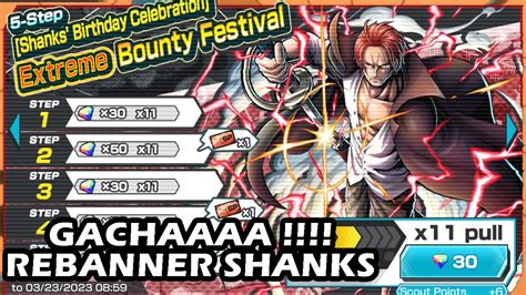 Shanks Marineford Rebanner Let S Go Gacha One Piece Bounty Rush