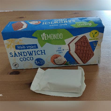 Vemondo Helado Sandwich Coco Reviews Abillion