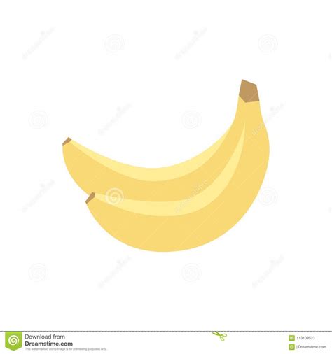 Banana Icon Collection Vector Outline And Silhouette CartoonDealer