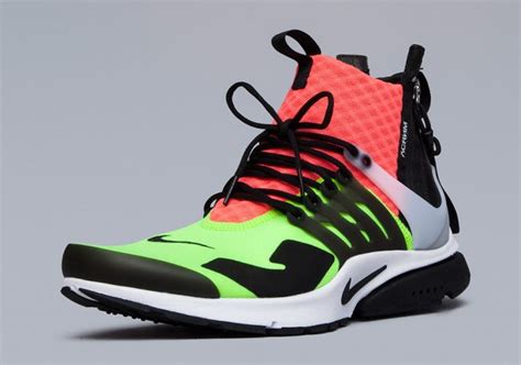 Acronym X Nike Air Presto Mid Collection Sneaker Bar Detroit