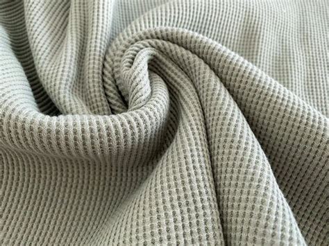 Polyester Micro Waffle Knit Fabric Plain Solids Multicolour At Rs 202