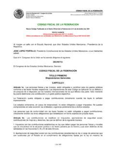 CÓDIGO FISCAL DE LA FEDERACIÓN ifrc org c 211 digo fiscal de la