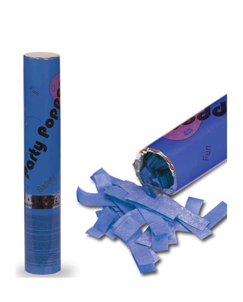 CANON A CONFETTIS BLEU CARNIVAL TOYS 4177 Boumba Boutique D