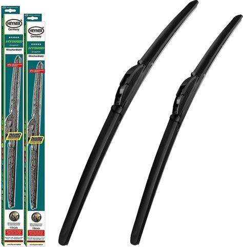 Heyner Hybrid Aeroflat Windscreen Wiper Blades With Nano Graphite
