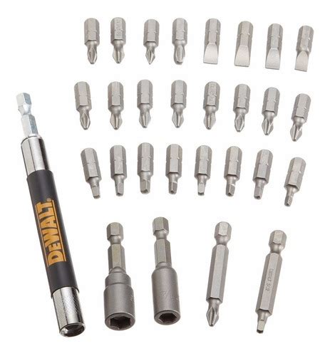 Kit De Pontas Pe As Parafusar Bits Soquetes Dewalt Dw Frete Gr Tis