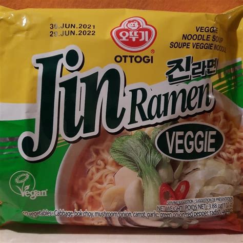 Ottogi Jin Ramen Veggie Review Abillion