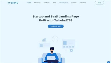 28 Tailwind CSS Landing Page Templates Both Free And Paid
