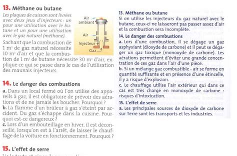 Devoir Maison Physique Chimie 4eme Combustion Ventana Blog