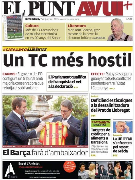Los Titulares y Portadas de Noticias Destacadas Españolas del 7 de