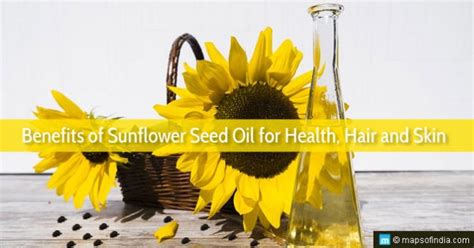 Benefits Of Sunflower Seed Oil For Health Hair And Skin India