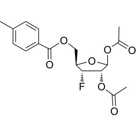1 2 Di O Acetyl 3 Deoxy 3 Fluoro 5 O 4 Methyl Benzoyl D Ribofuranose