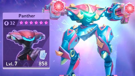 Panther Minigun Unleashing Rapid Fire Mayhem Mech Arena Youtube