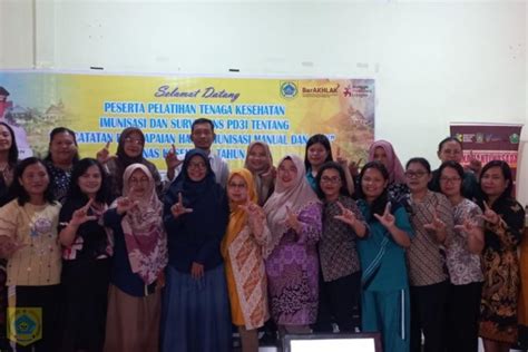 PELATIHAN TENAGA KESEHATAN IMUNISASI DAN SURVEILANS PD3I TAHUN 2023