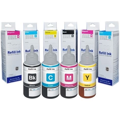 Tinta Epson Genérica L210 L355 L375 L220 L555 L575 100ml KoneeT Tu