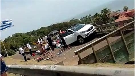 Accidente En Punta Ballena Embarazada Y Sus Dos Hijos Con Lesiones