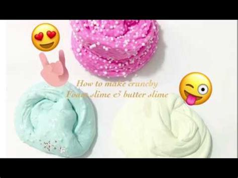 How To Make Super Crunchy Dried Floam Fluffy Slime Satisfying Floam