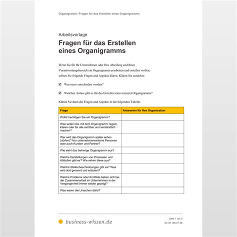 Organigramm Erstellen Anleitung Mit Vorlagen
