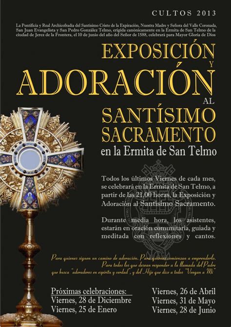 Adoracion Al Santisimo