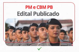 Concurso PM e CBM PB 1100 vagas para nível médio Saiba tudo sobre o
