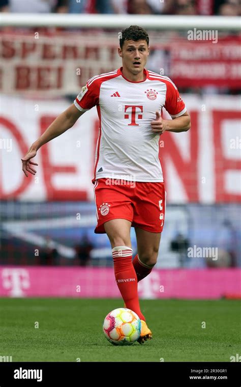 Benjamin Pavard Of Bayern Muenchen FC Bayern Muenchen RB Leipzig
