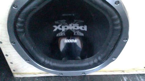 Короб для сабвуфера sony xplod 1300w 92 фото