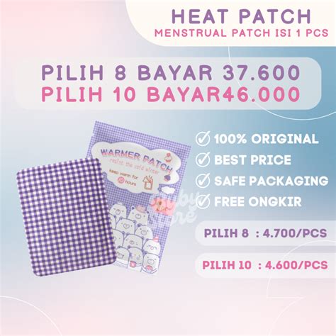 Jual New Packaging HEAT PATCH HEAT PACK MENSTRUHEAT