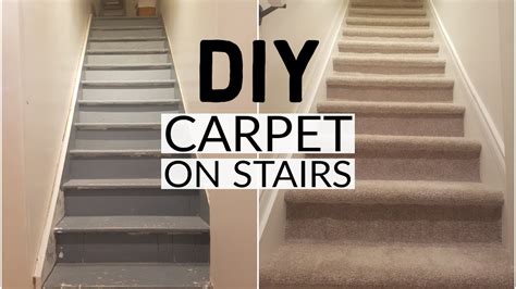 DIY Installing Carpet On Stairs YouTube