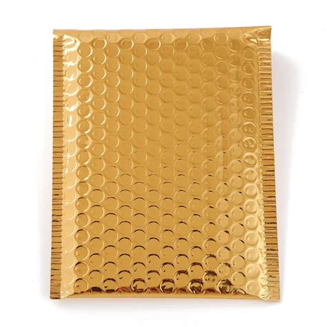 Bolsa empaque de burbujas dorado metálico 22x15cm Ekrea el Taller