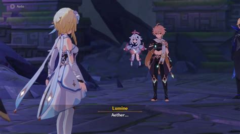 Aether Meets Lumine Cutscene We Will Be Reunited Genshin Impact