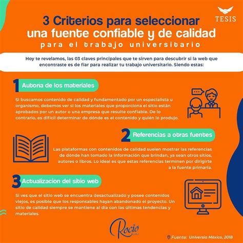Criterios Para Seleccionar Una Fuente Confiable Y De Calidad