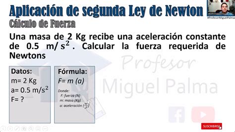 Arriba 78 Imagen Como Se Calcula La Segunda Ley De Newton Abzlocal Mx