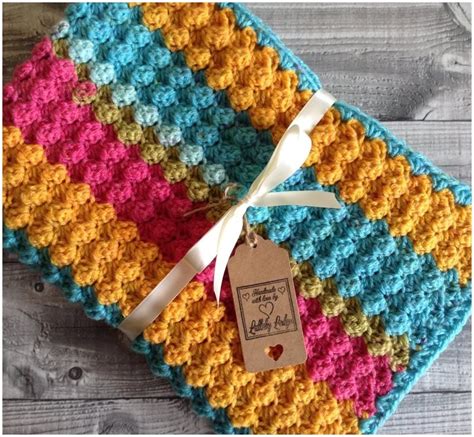 Bubbles Baby Blanket Free Crochet Pattern Atelier Yuwa Ciao Jp