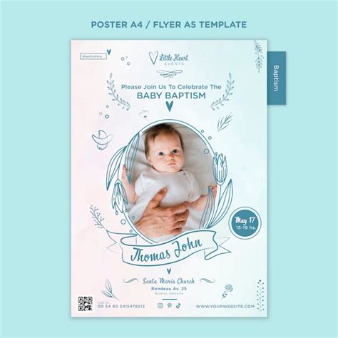 Baby Baptism Invitations Templates